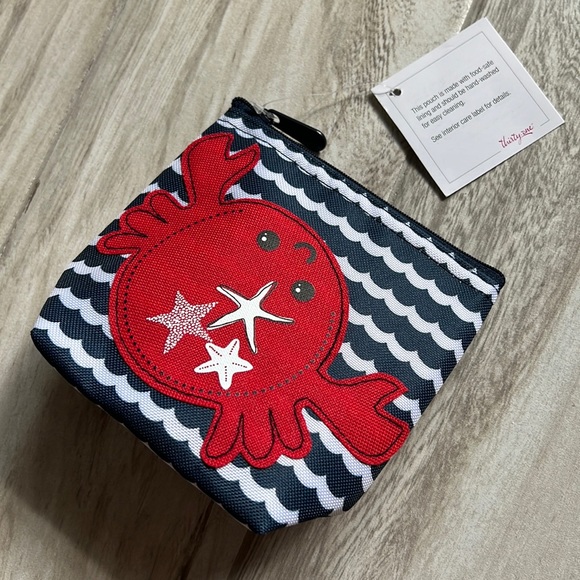 thirty-one | Accessories | Thirtyone Crab Themed Food Safe Zipper Pouch ...